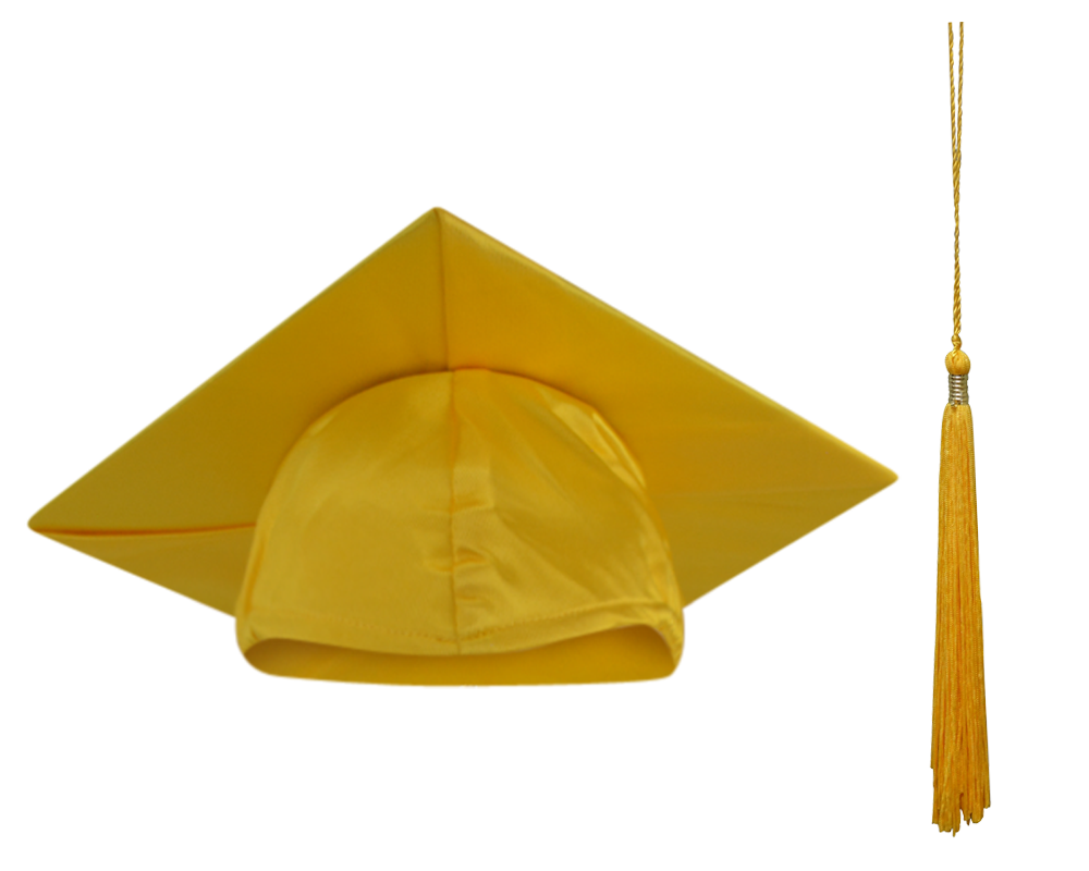 Shiny Finish - Cap and Tassel Only - Kindergarten / Preschool / Day ...