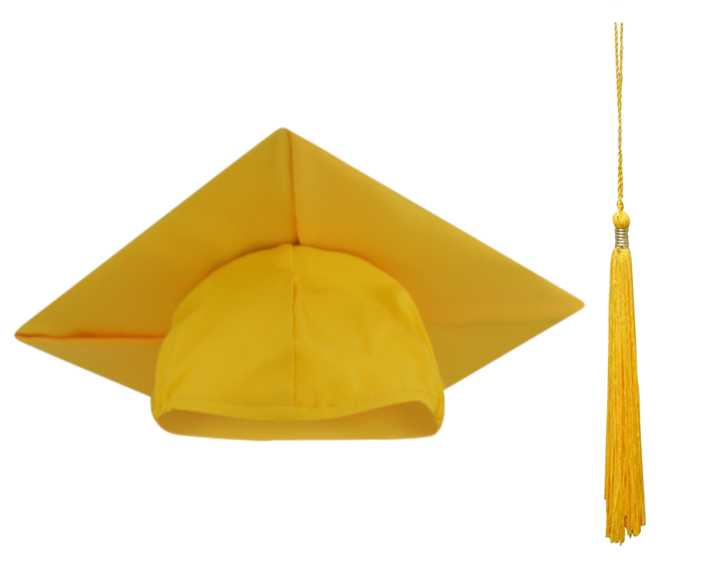Matte Finish - Cap and Tassel Only - Kindergarten / Preschool / Day ...